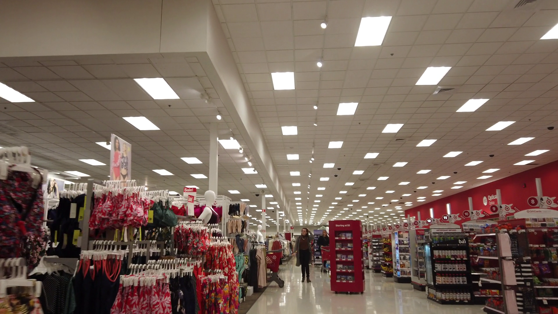 Walking Past Cashier Aisles In Target Stock Footage SBV-347715742 ...
