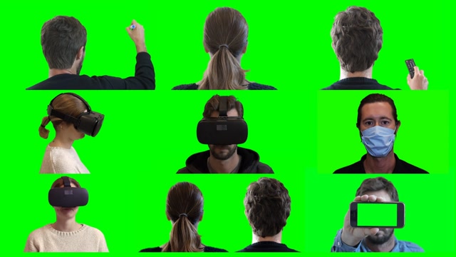 Vr Split Screen Stock Footage: Royalty-Free Video Clips - Storyblocks