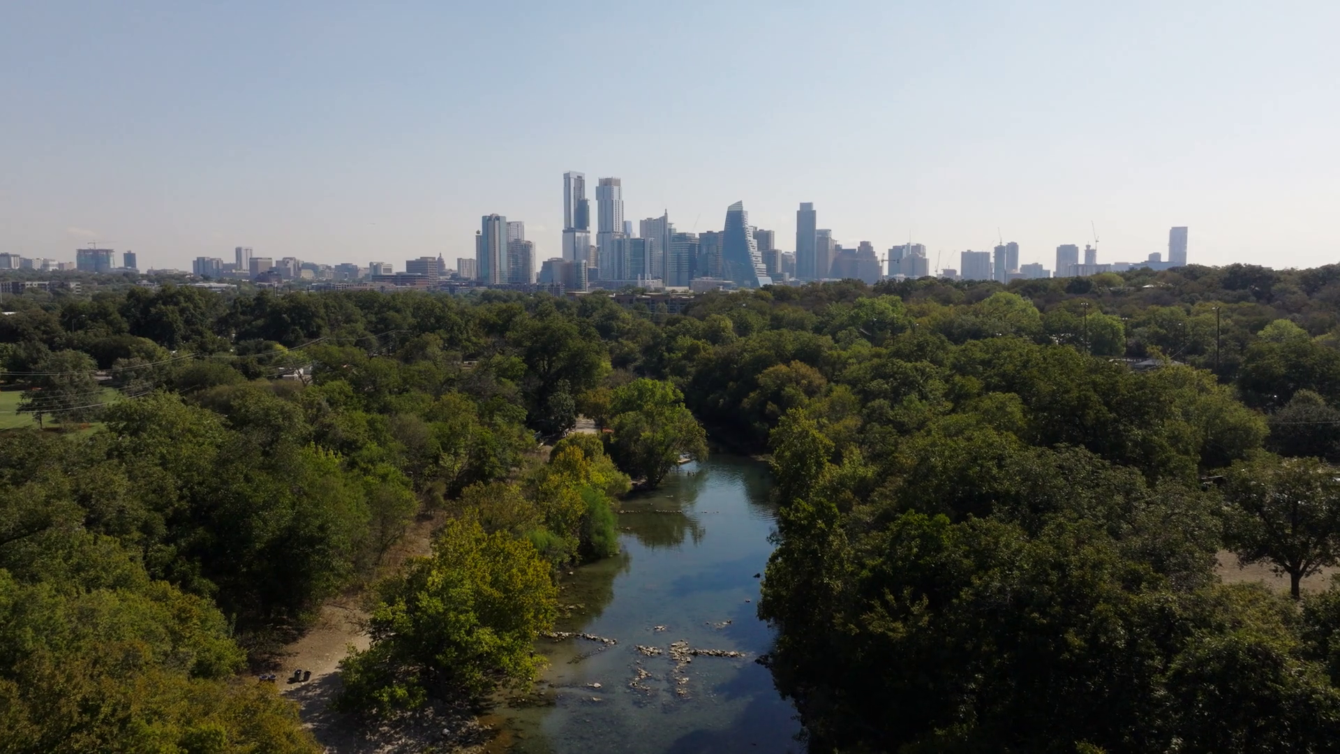 Austin Colorado River Downtown 16 Stock Footage SBV-349075230 - Storyblocks