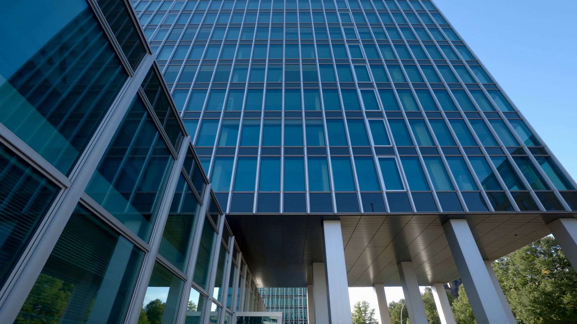 Office Building In Unban Downtown Of Hamburg Stock Footage SBV ...