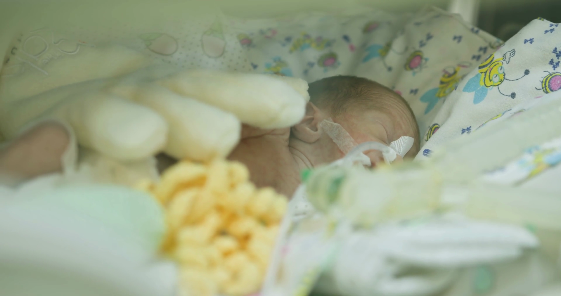 An Infant Receiving Specialized Attention In Stock Footage SBV ...