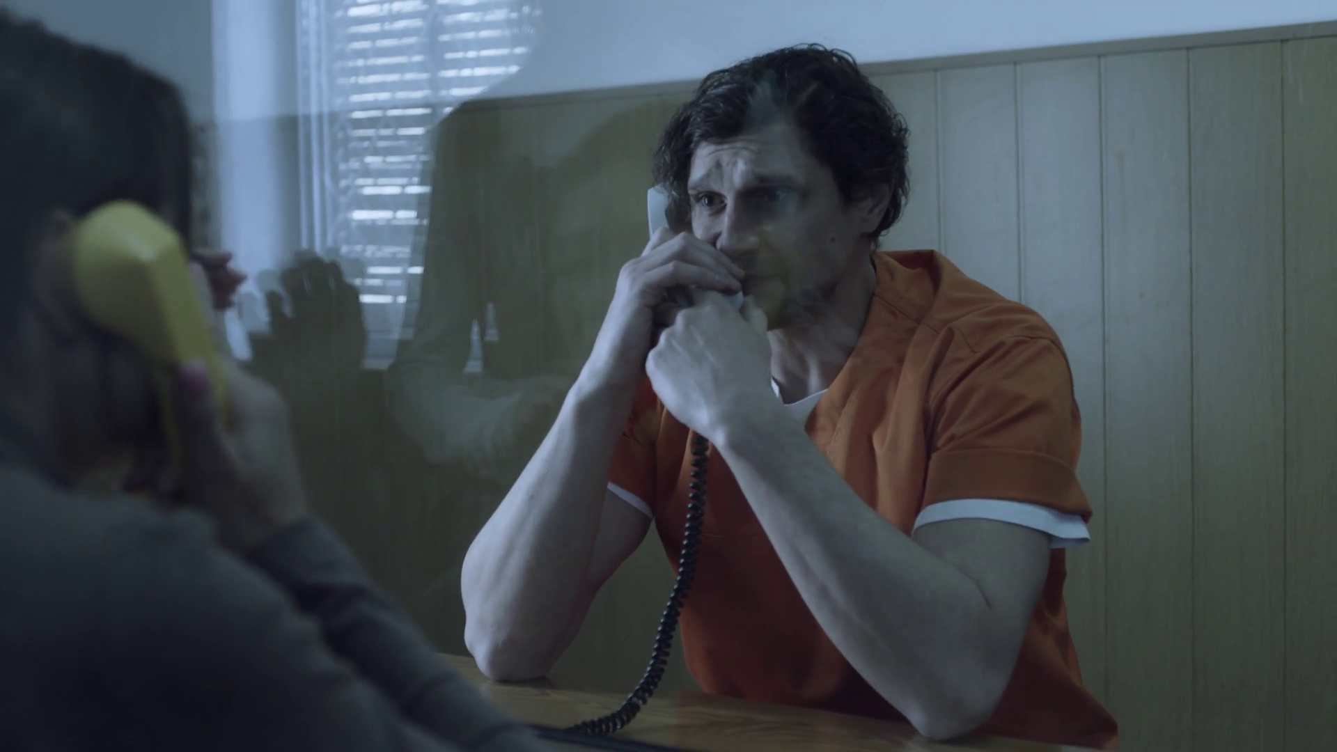 Prison Jail Visitors Booth Visitors Room: In Stock Footage SBV ...