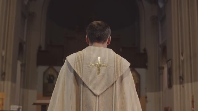 Mother Desperately Wanted Him To Become A Priest Stock Footage: Royalty ...