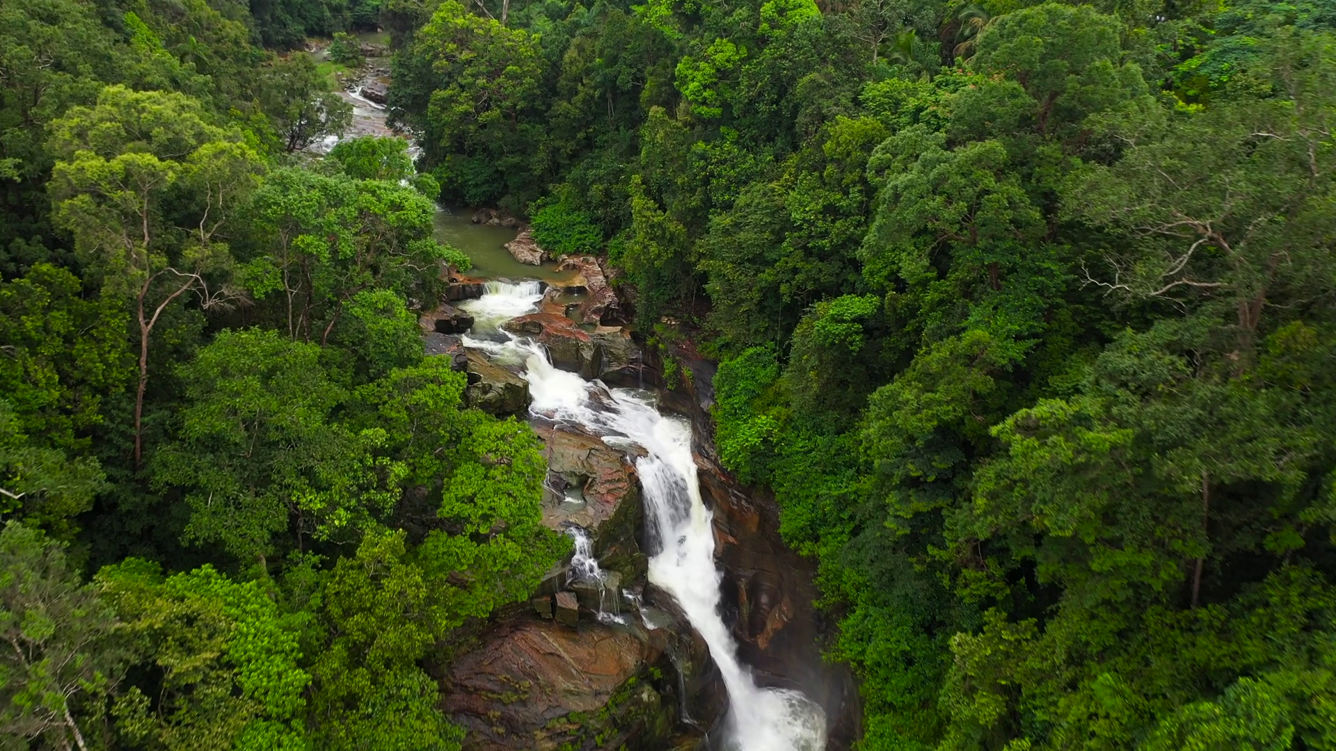 A Beautiful Aberdeen Waterfall Among Stock Footage SBV-352282803 ...