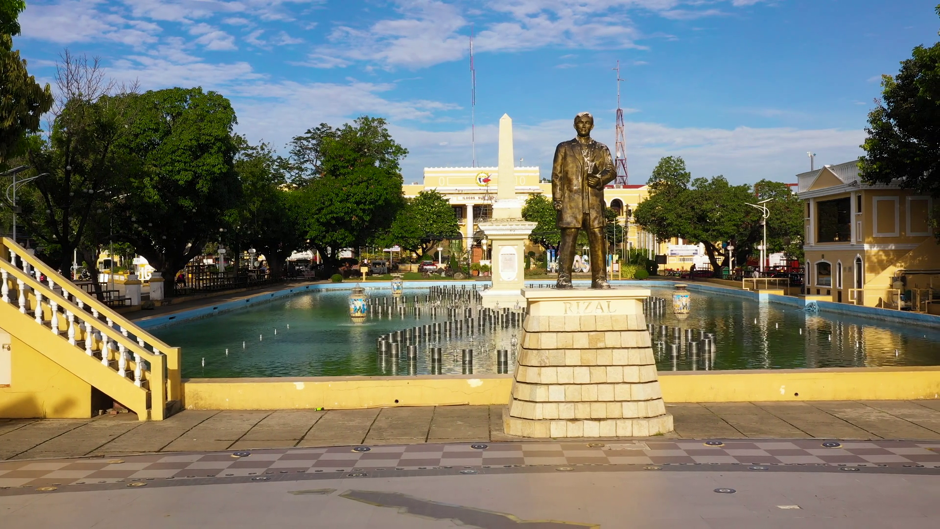 Vigan Philippines Plaza Salcedo (dancing Stock Footage SBV-352760141 ...