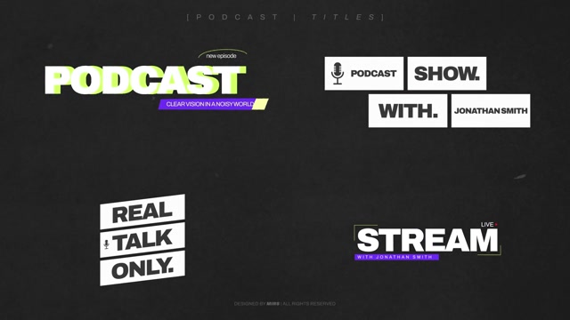 Royalty-Free Podcast Intro Templates - Storyblocks
