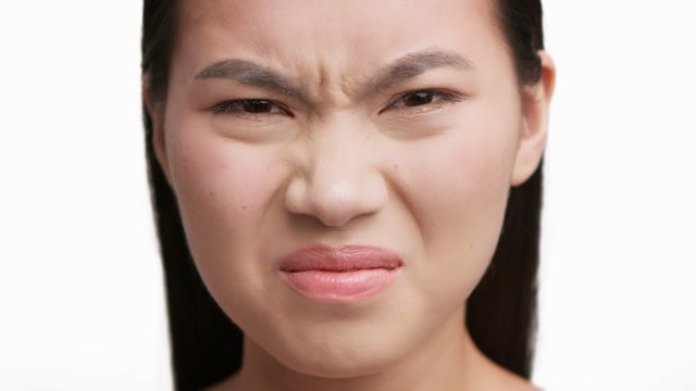 Frowning Face Stock Footage: Royalty-Free Video Clips - Storyblocks