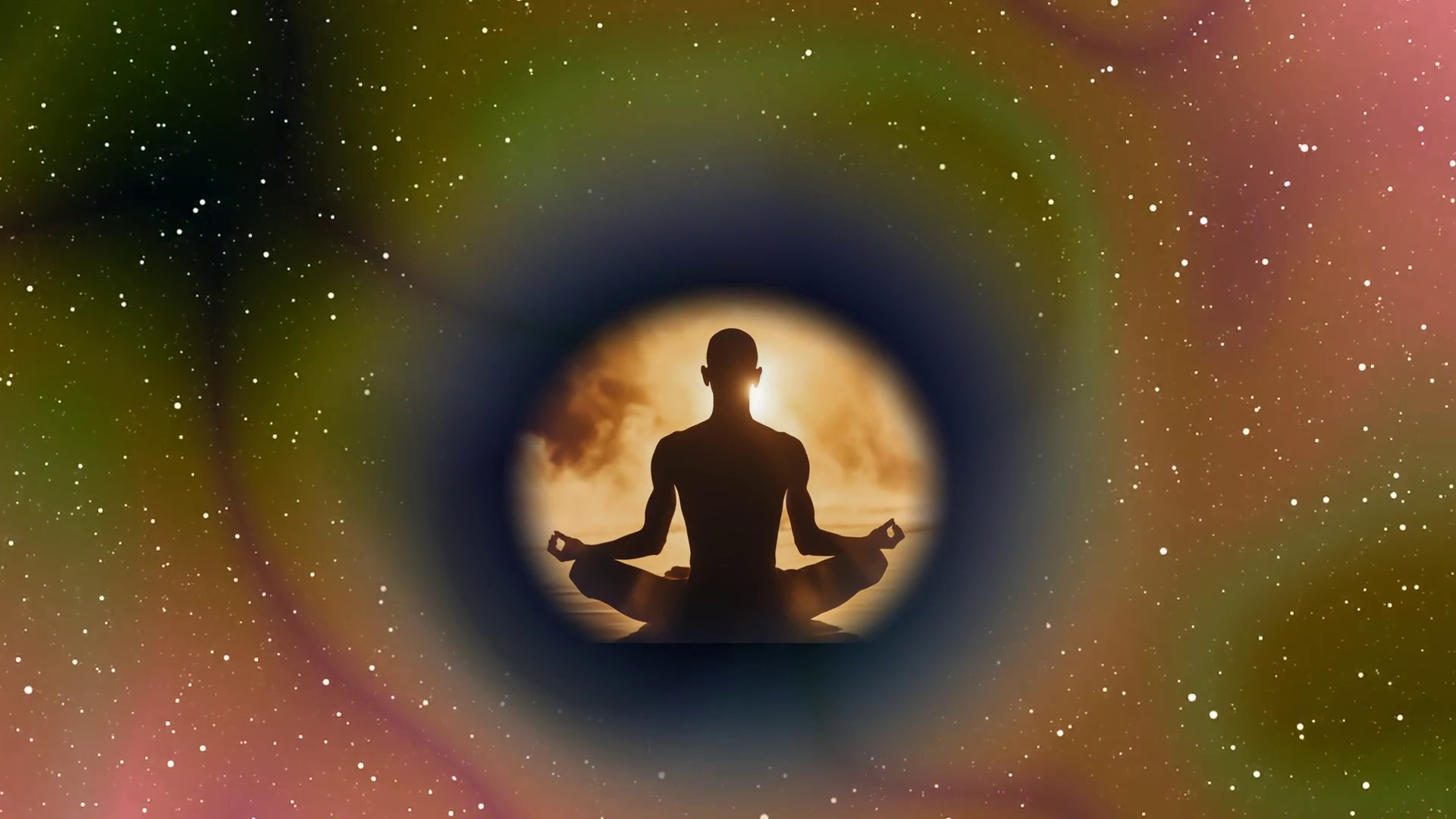 Man In Deep Meditation Having Visual Stock Footage SBV-352222587 ...
