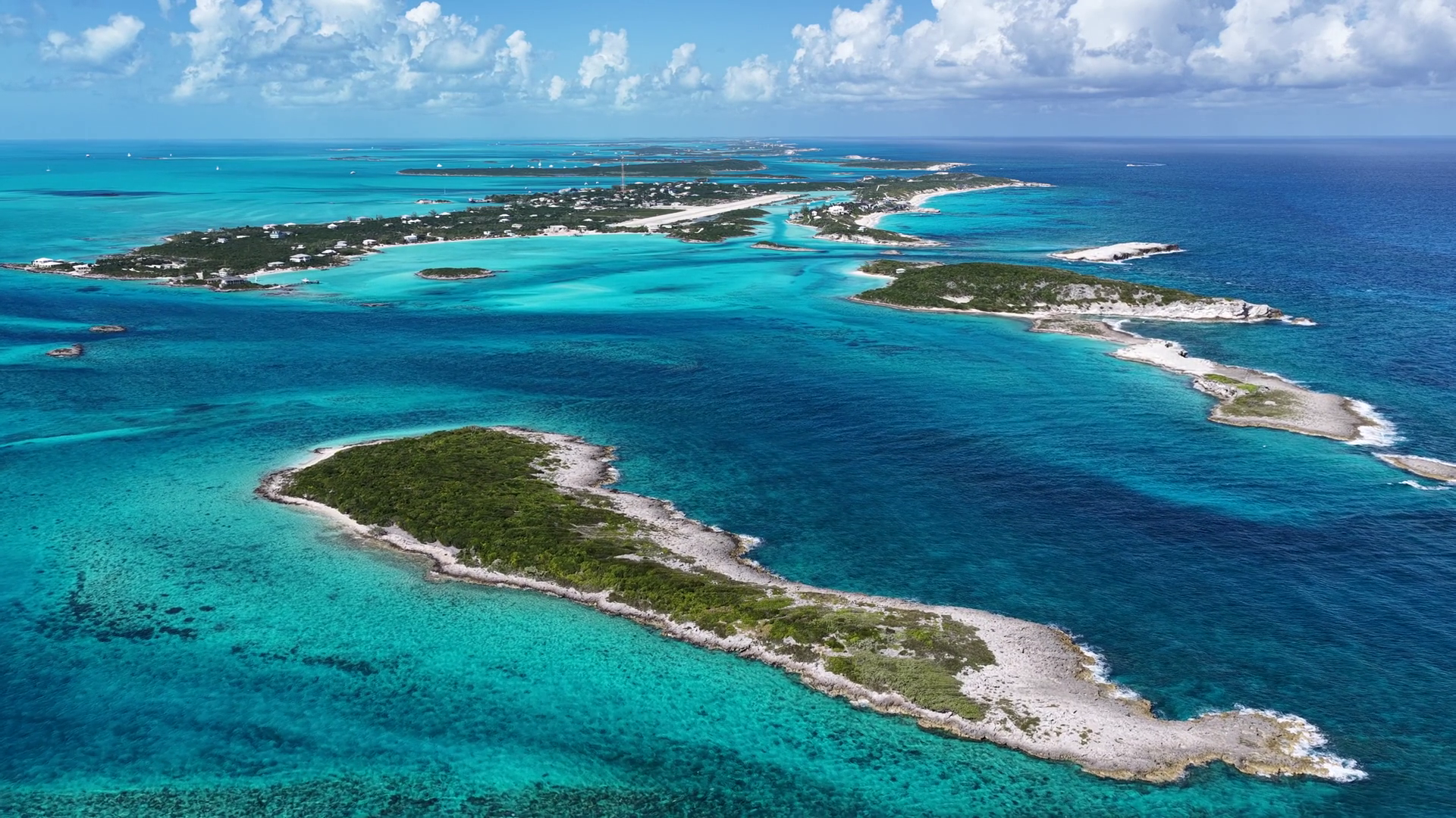 Staniel Cay At Exuma Islands In Black Point Stock Footage SBV-353415157 ...