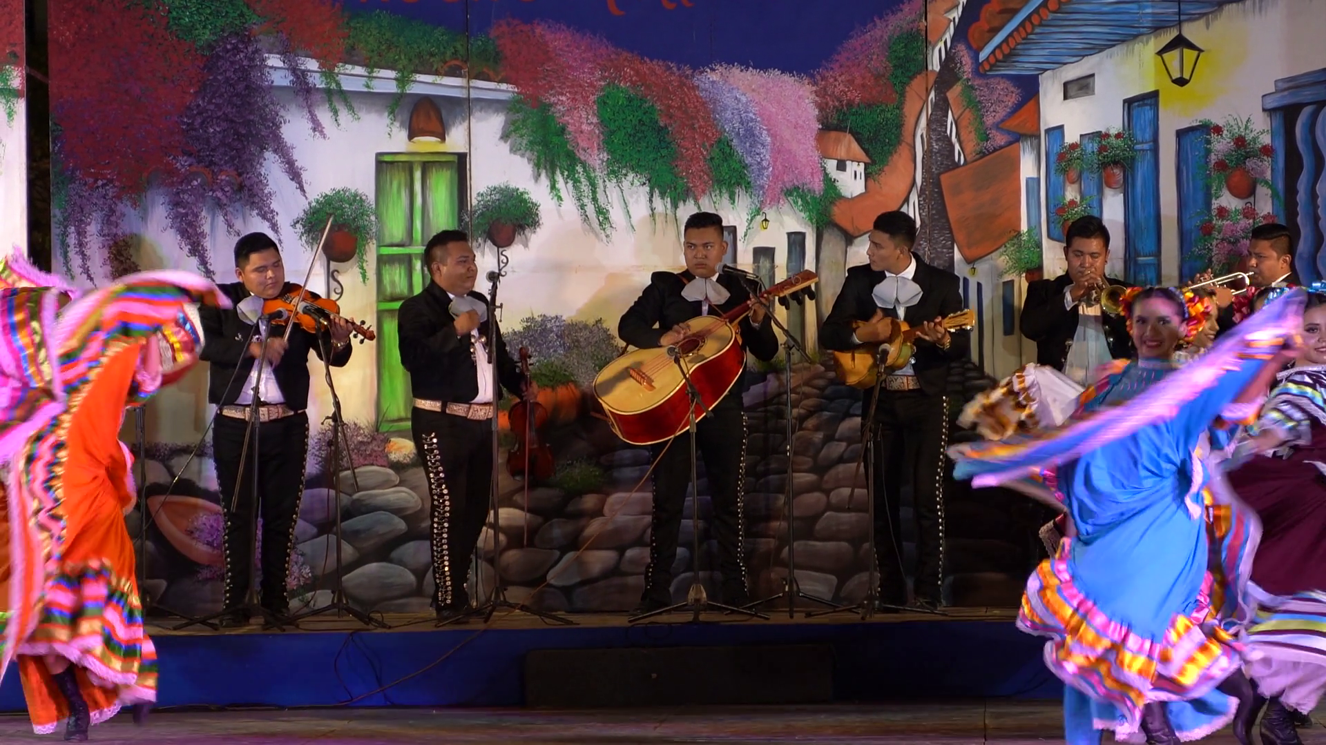 Closeup Of Mexican Mariachi Band Playing Stock Footage SBV-352339726 ...