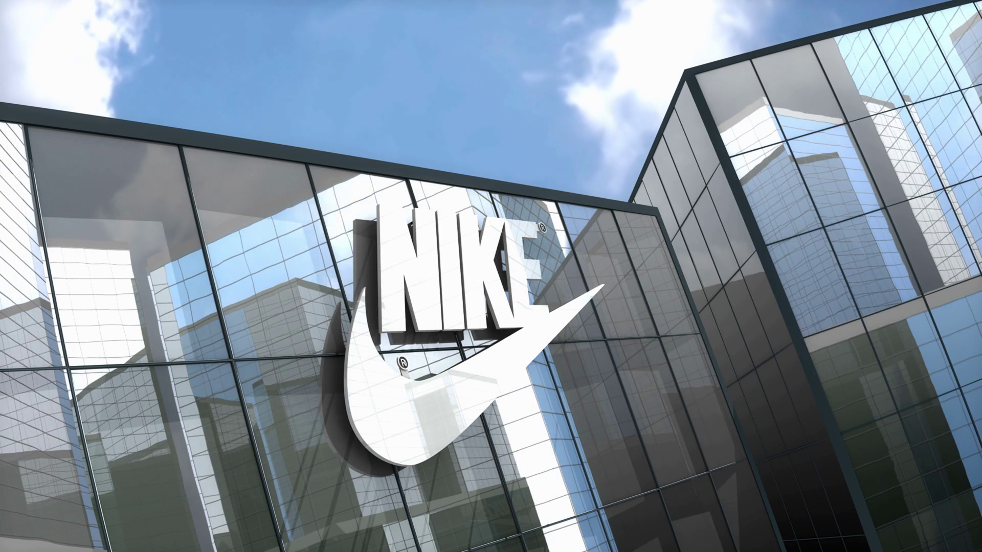 Editorial Nike Logo On Glass Building Stock Motion Graphics SBV ...