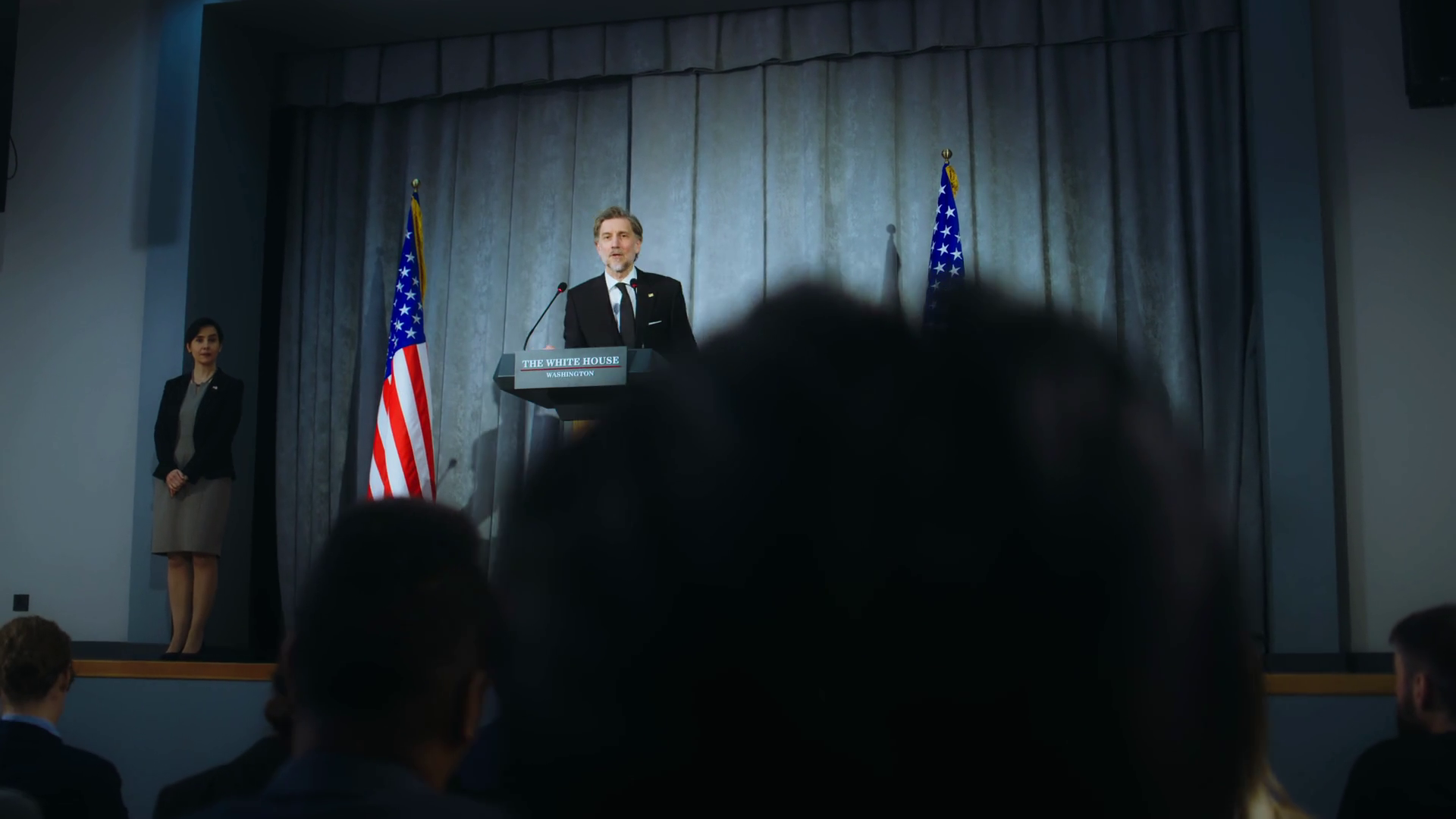 Presidential Of Usa Candidate Delivers Stock Footage SBV-348961060 ...