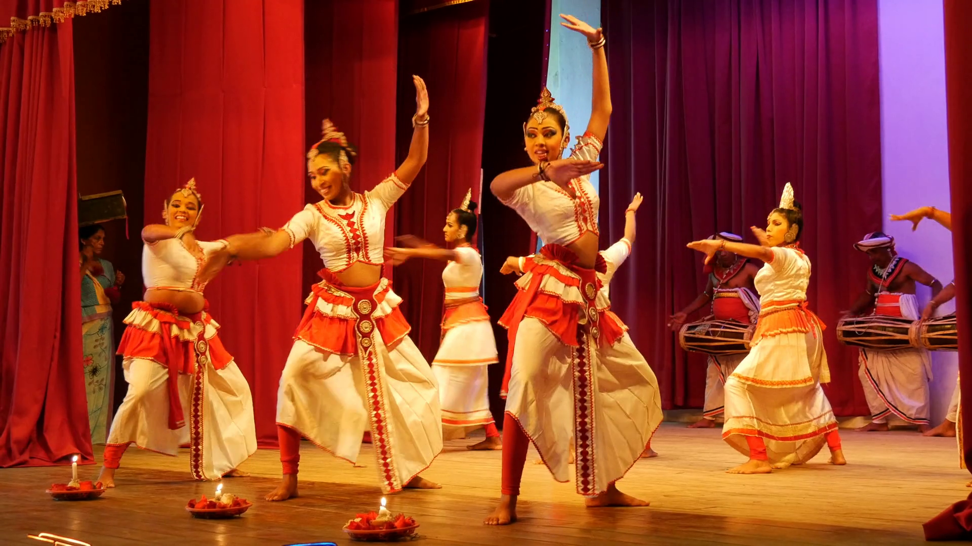 Puja Natuma Kandyan Dancers Of Sri Lanka Stock Footage SBV-300582271 ...
