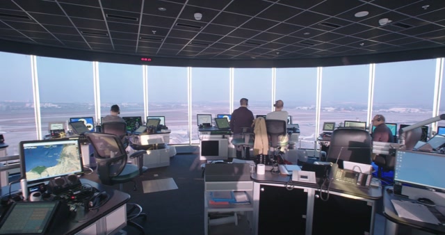 Air Terminal Operation Center Stock Footage: Royalty-Free Video Clips ...