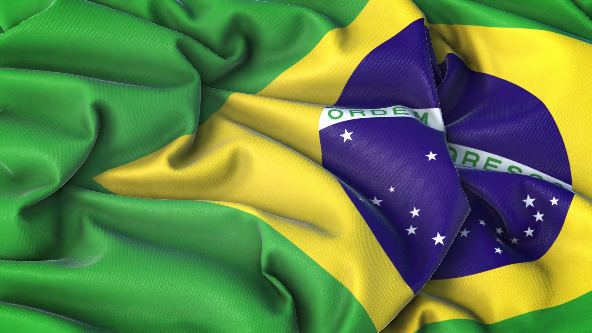 Brazil Flag Zoom In Very Realistic Stock Motion Graphics SBV-348784911 ...