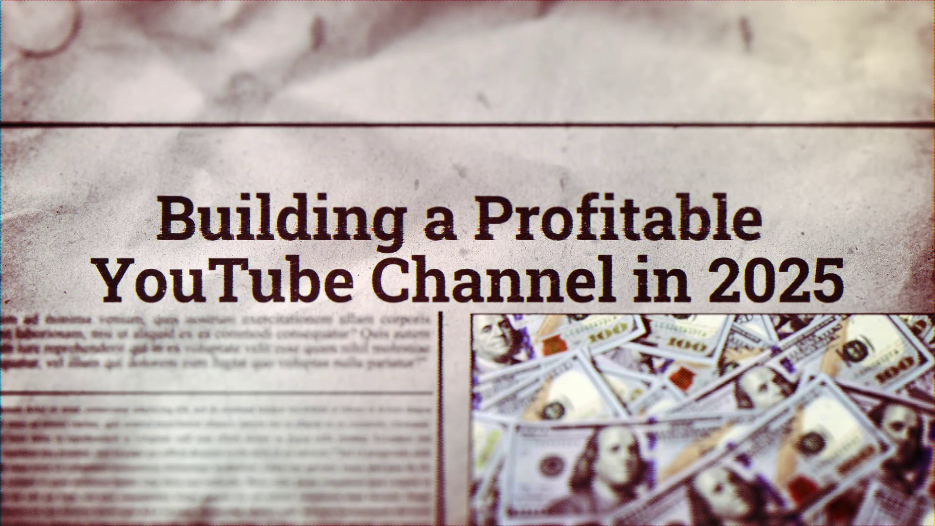 Building Profitable Youtube Channel In 2025 Stock Motion Graphics SBV ...