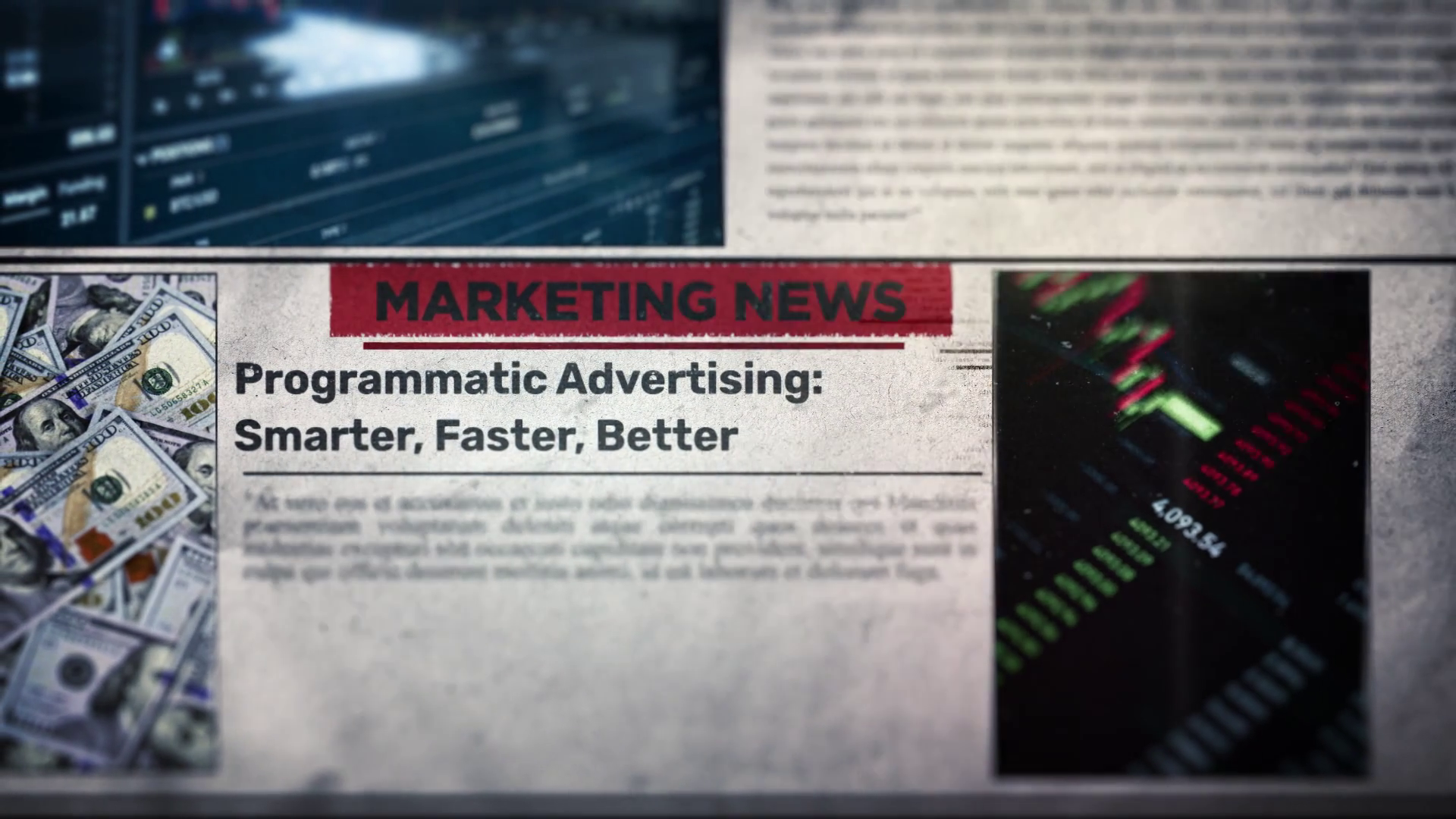 Programmatic Advertising Smarter Faster Stock Motion Graphics SBV ...