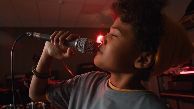Singer Close Up Stock Footage: Royalty-Free Video Clips - Storyblocks