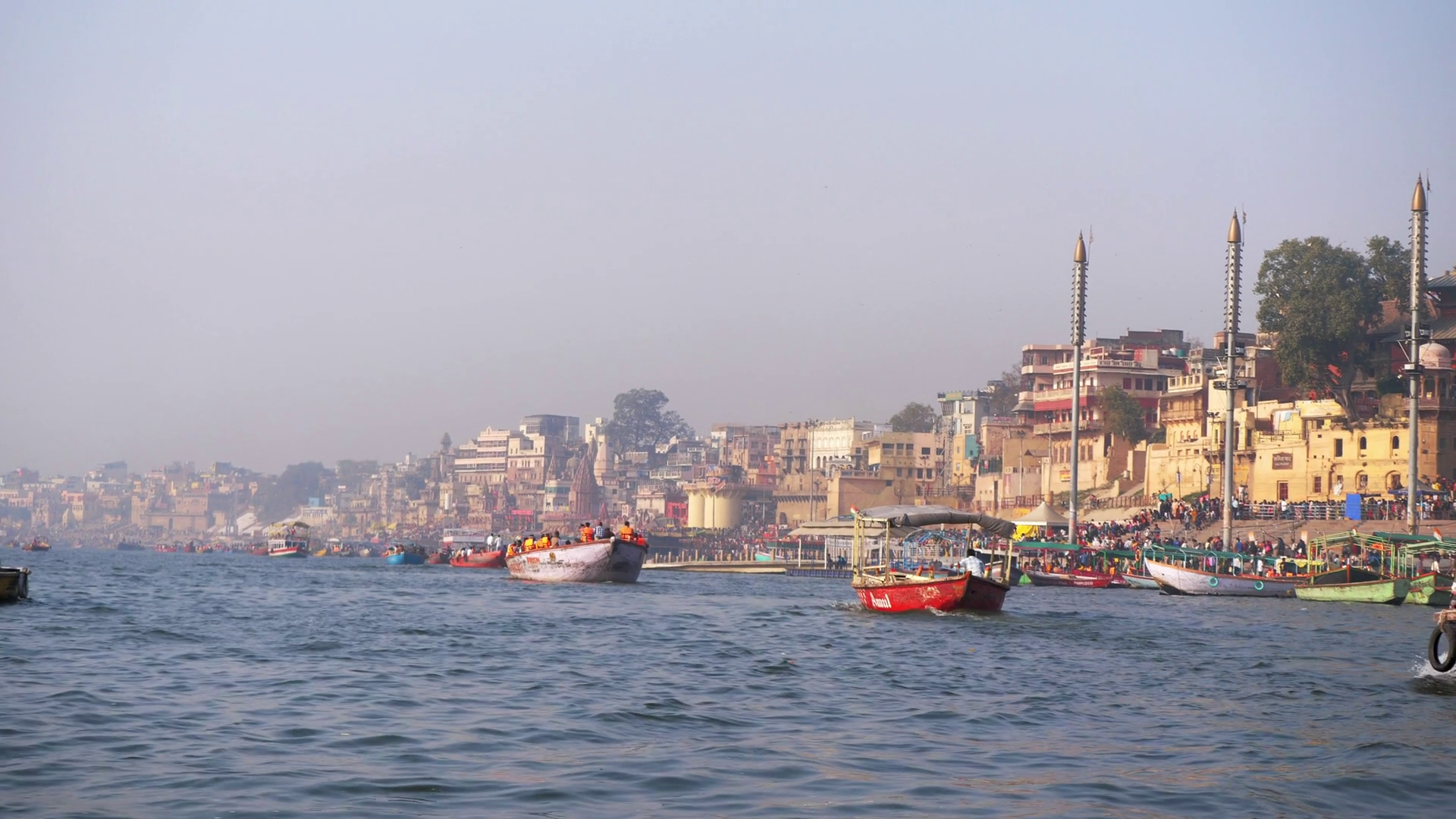 Varanasi Uttar Pradesh India - November 2 Stock Footage SBV-353211229 ...