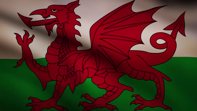 Wales Flag Stock Footage: Royalty-Free Video Clips - Storyblocks