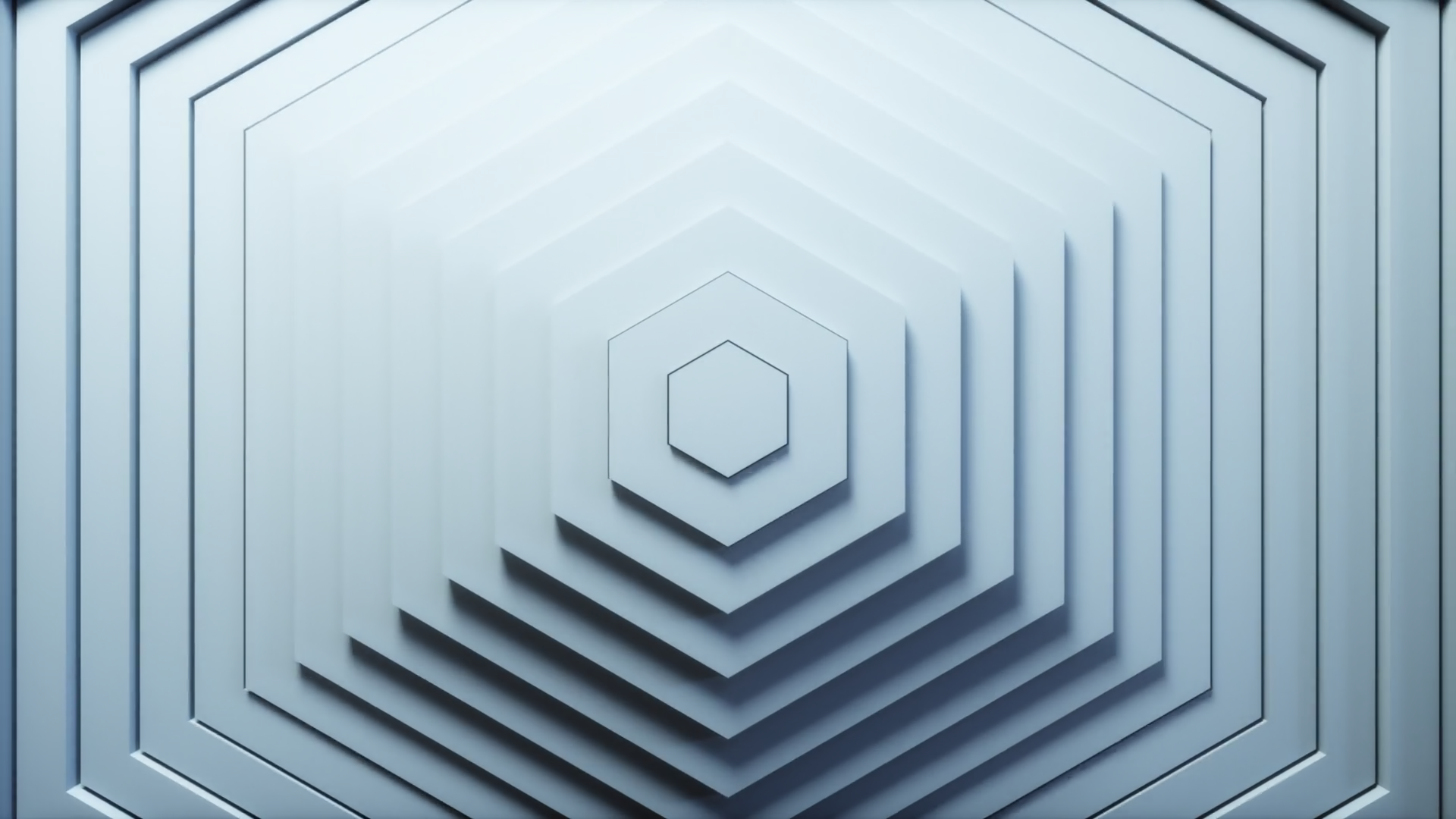 Abstract Hexagon Pattern With Offset Effect Stock Motion Graphics SBV ...