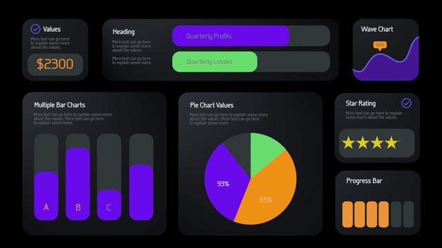 Royalty-Free Data Visualization Templates - Storyblocks