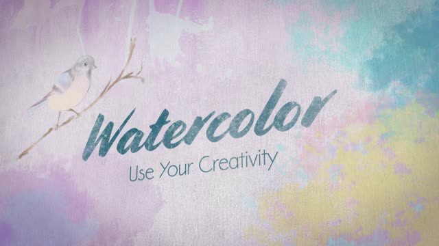 Royalty-Free Watercolor Titles Templates - Storyblocks