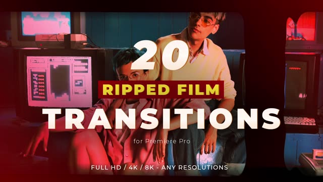 Royalty-Free Vintage Transitions Premiere Pro Templates - Storyblocks