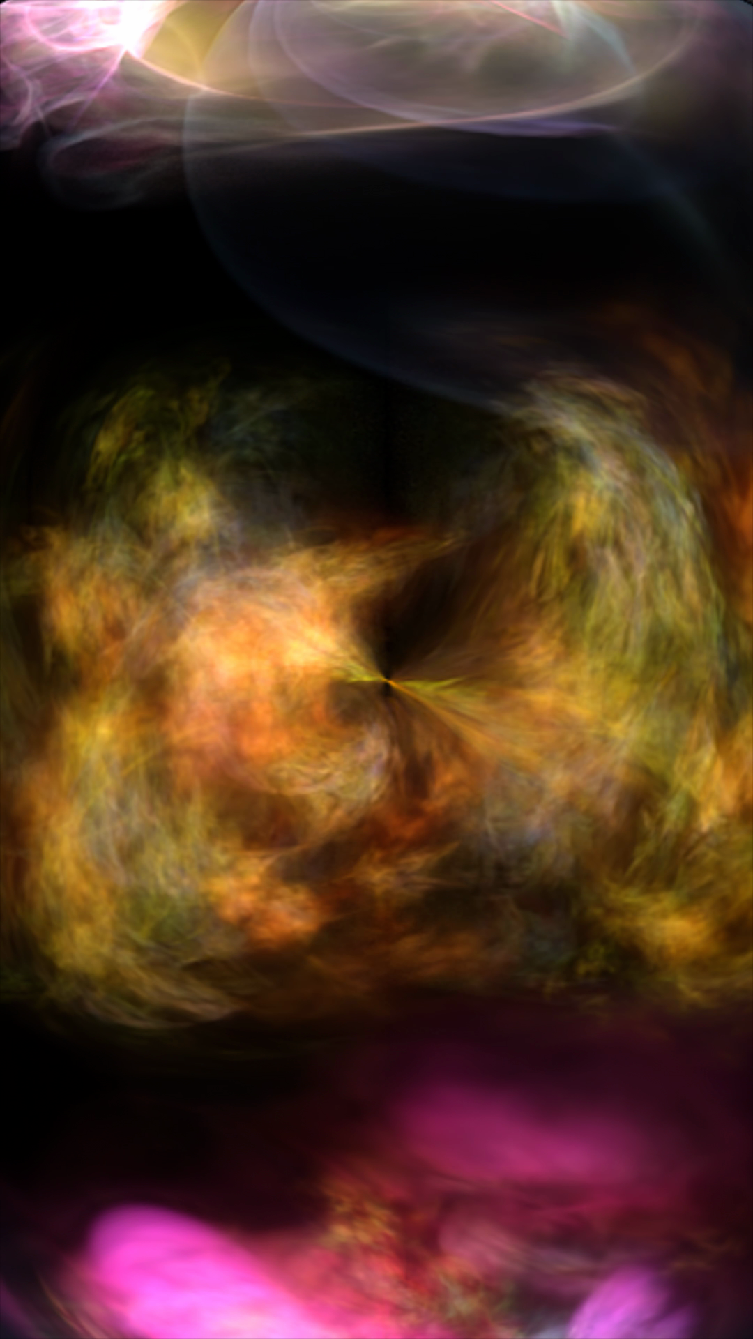 Vivid Swirling Plasma Cloud In Abstract Form Stock Footage SBV ...