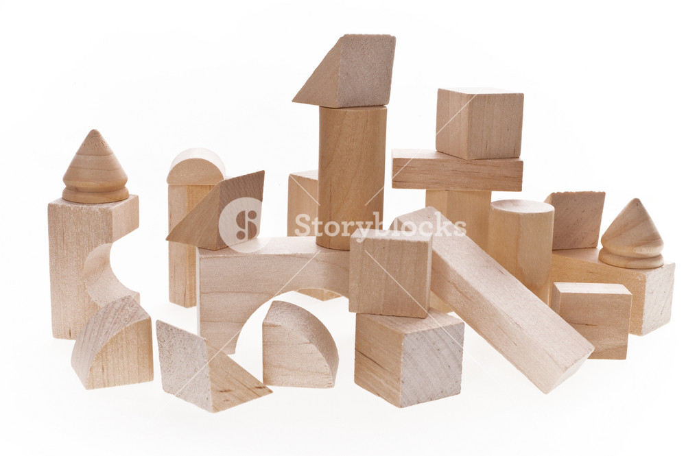 Building Blocks Royalty-Free Stock Image - Storyblocks