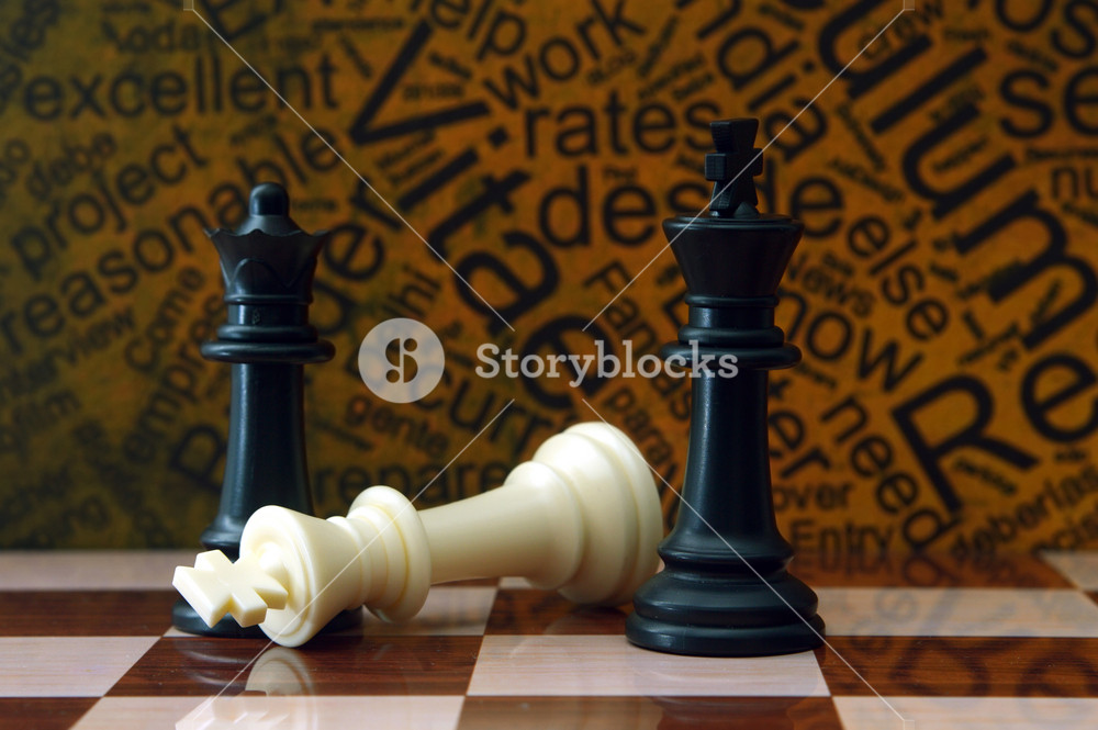 Chess And Job Concept Royalty-Free Stock Illustration SBI-300187654 ...