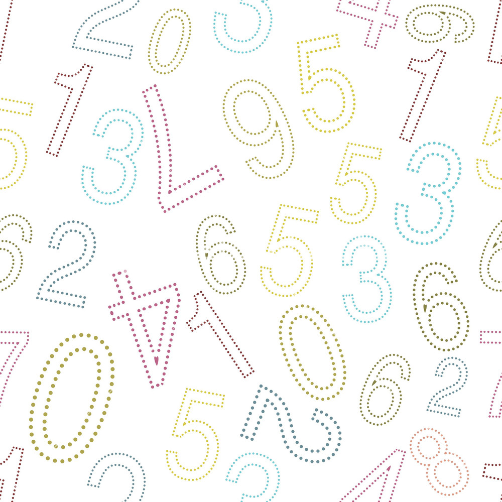 Educational Background With Numerical Numbers Royalty-Free Stock Vector ...