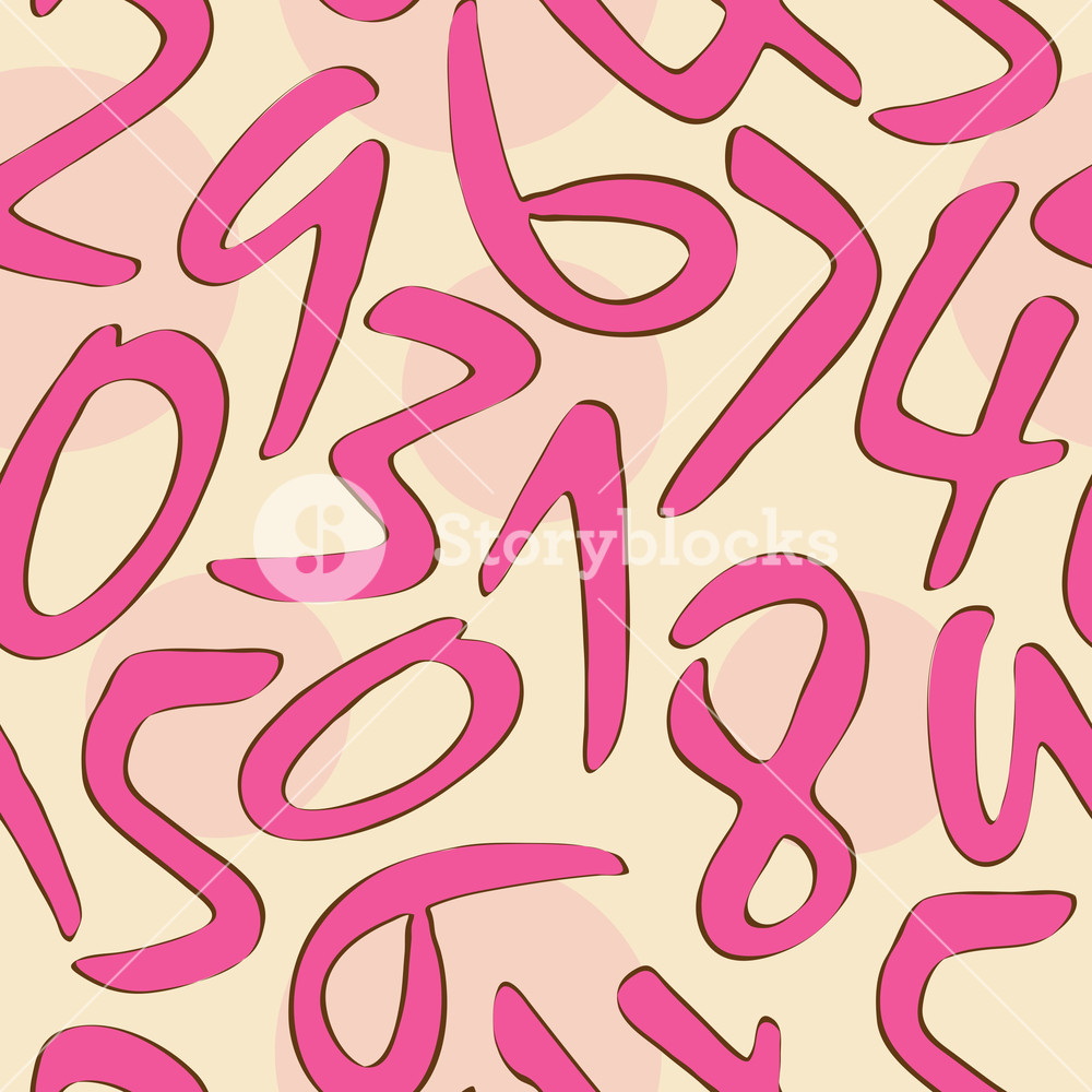 Educational Background With Numerical Numbers Royalty-Free Stock Vector ...